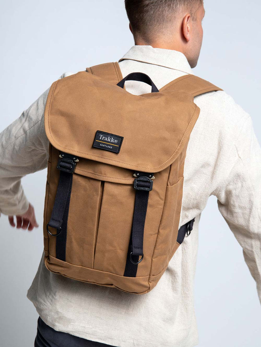 Waxed Canvas Backpacks - Handmade in Scotland - Trakke