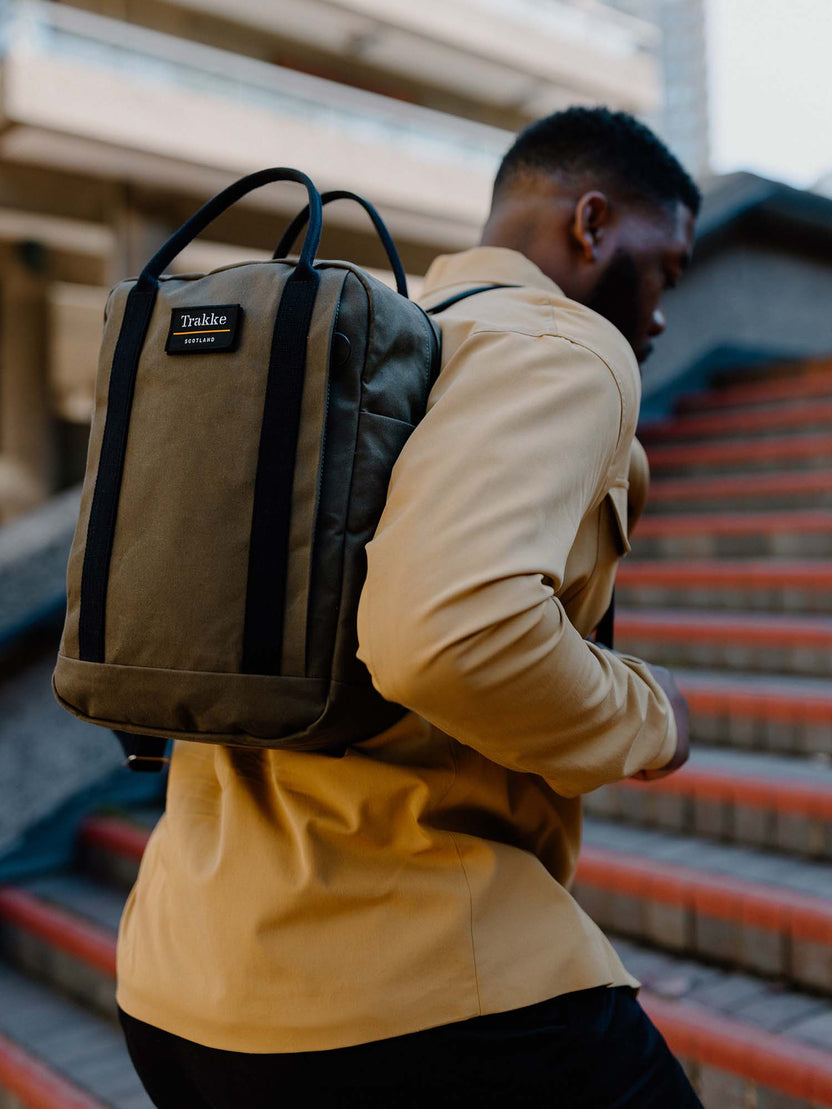 Waxed Canvas Backpacks - Handmade in Britain - Trakke